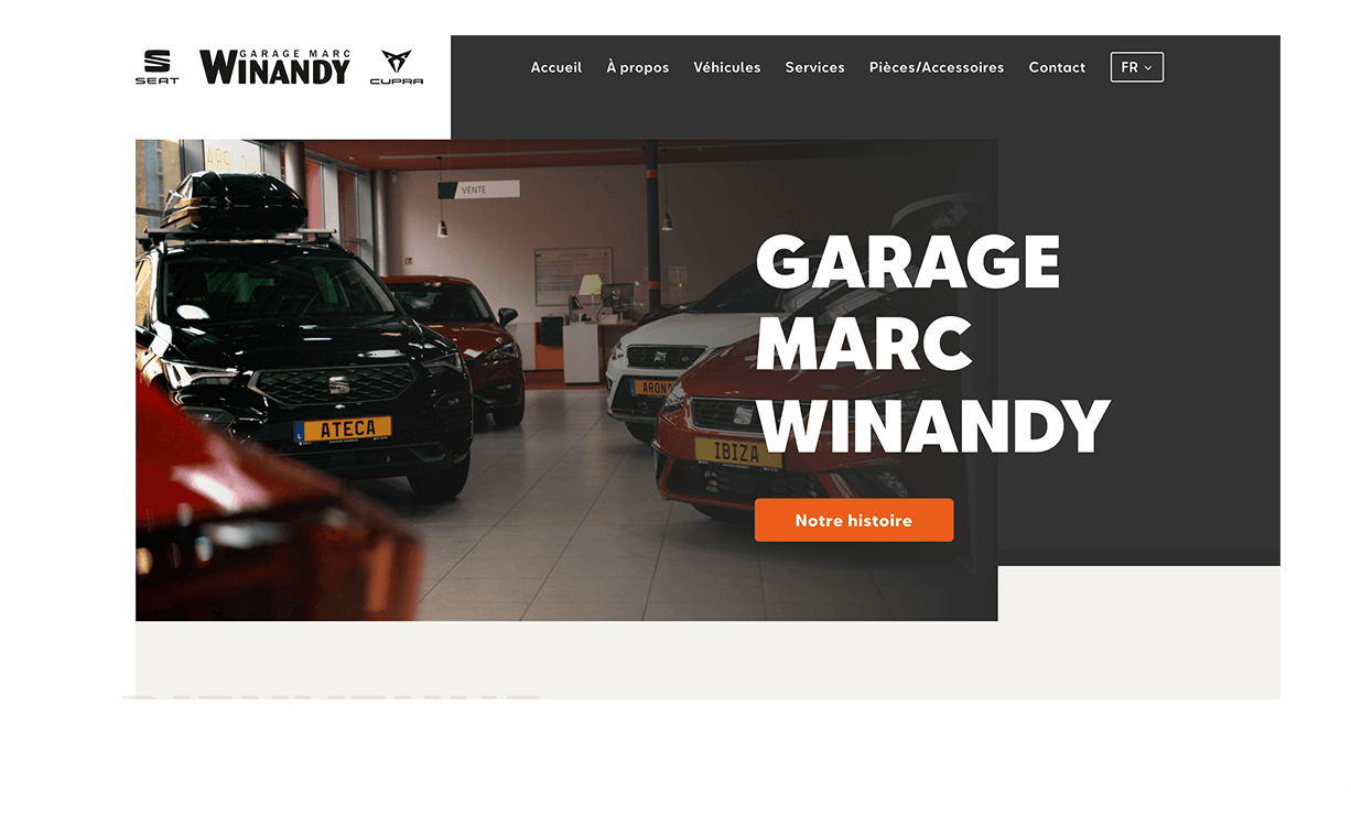 Références sites web . agence web . luxembourg . amyma